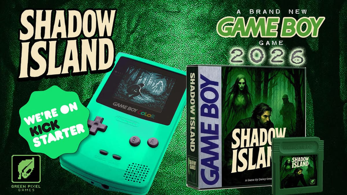 Shadow Island Is A New Dystopian Game Boy Game Heading To Handhelds In 2026