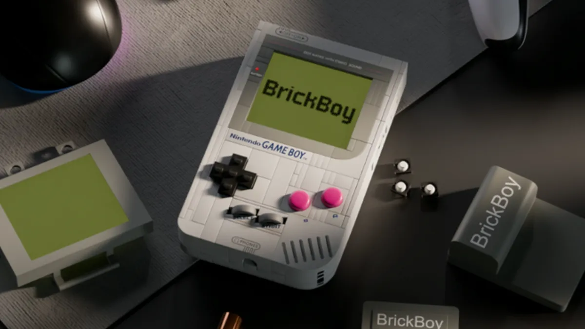 The BrickBoy DIY Working LEGO GAME BOY Kit Is Now On Kickstarter