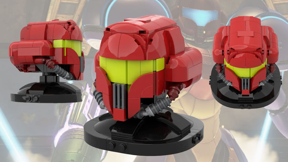 This LEGO Samus Helmet Is A Metroid Fan's Dream Set