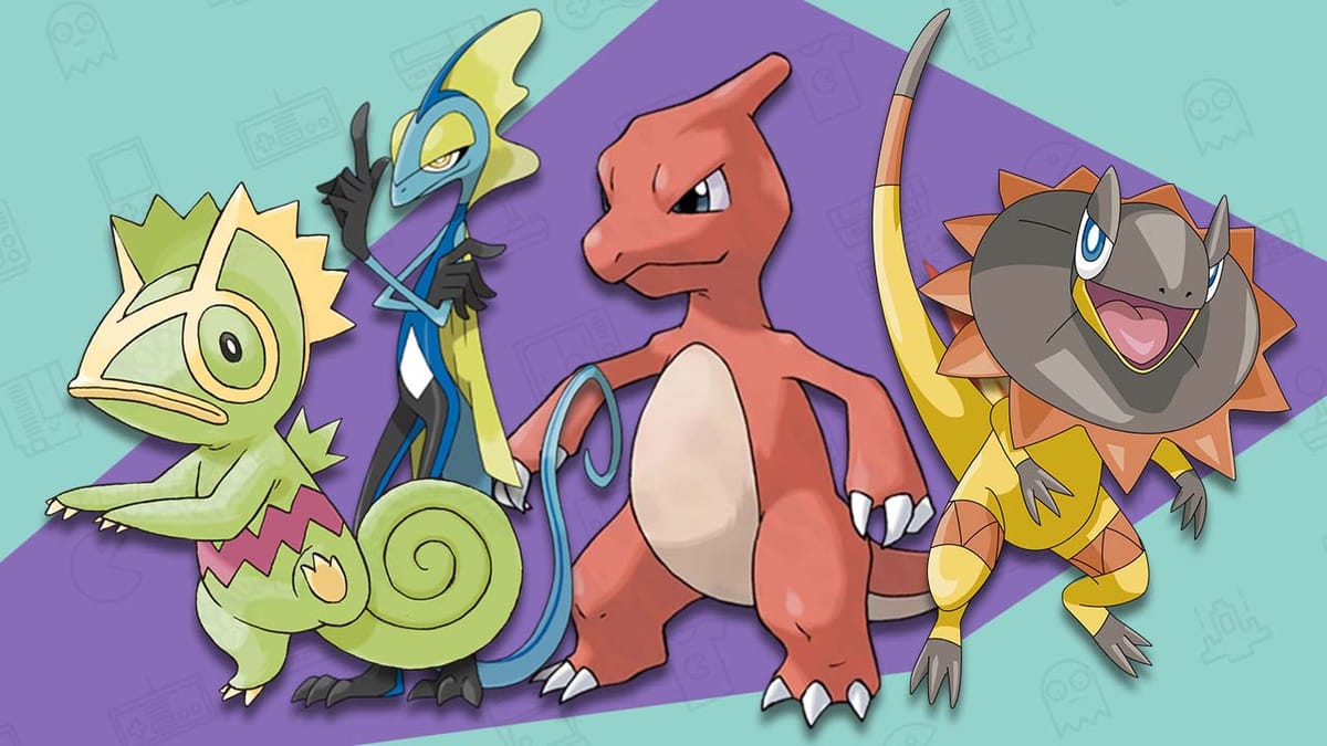 Best Lizard Pokemon To Add To Your Squad