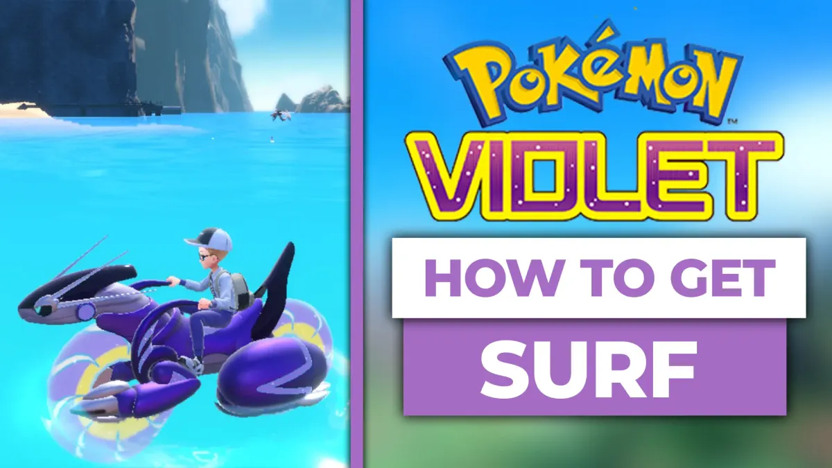 How To Surf In Pokemon Scarlet & Violet (The Easy Way)
