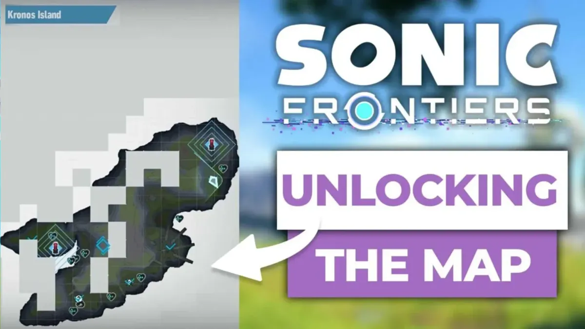 How To Unlock The Map And Fast Travel In Sonic Frontiers