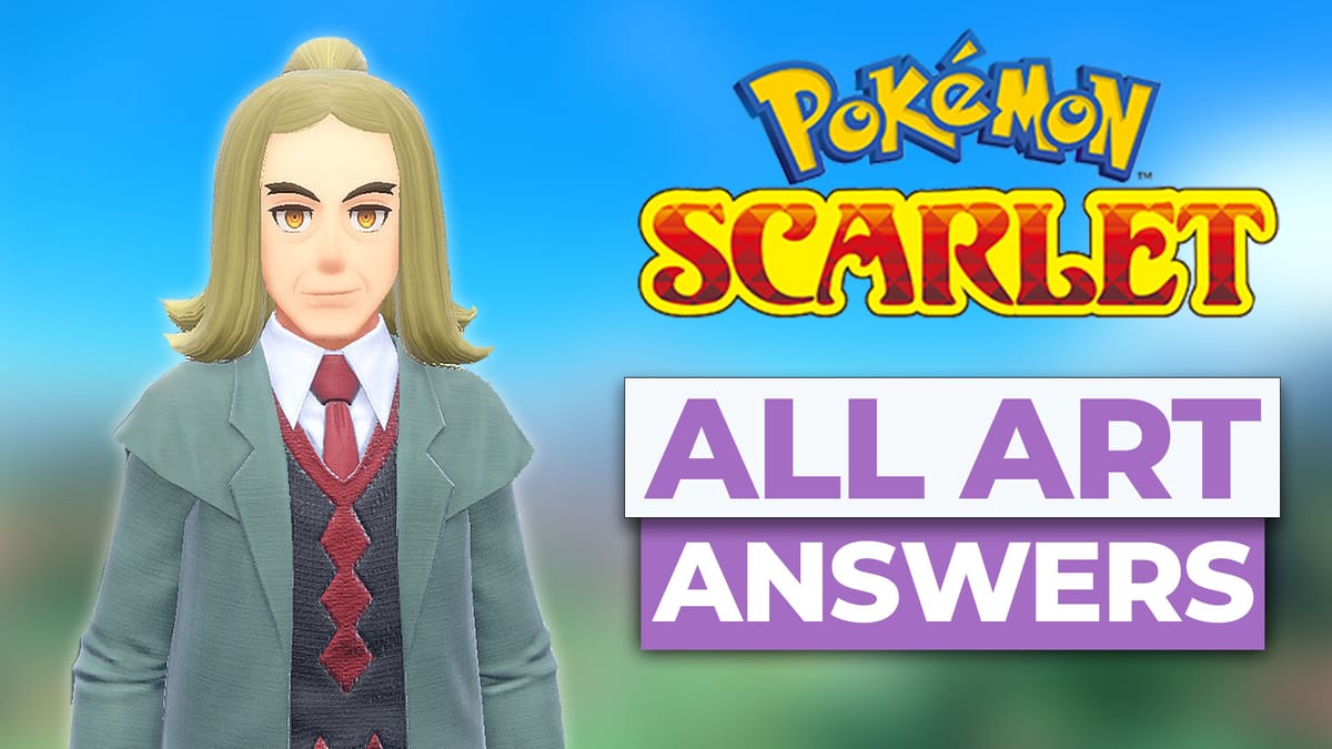 All The Art Answers In Pokemon Scarlet & Violet