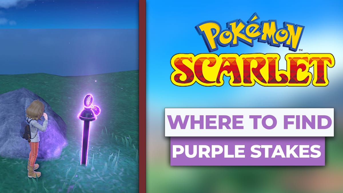 Where To Find Purple Stakes In Pokemon Scarlet & Violet