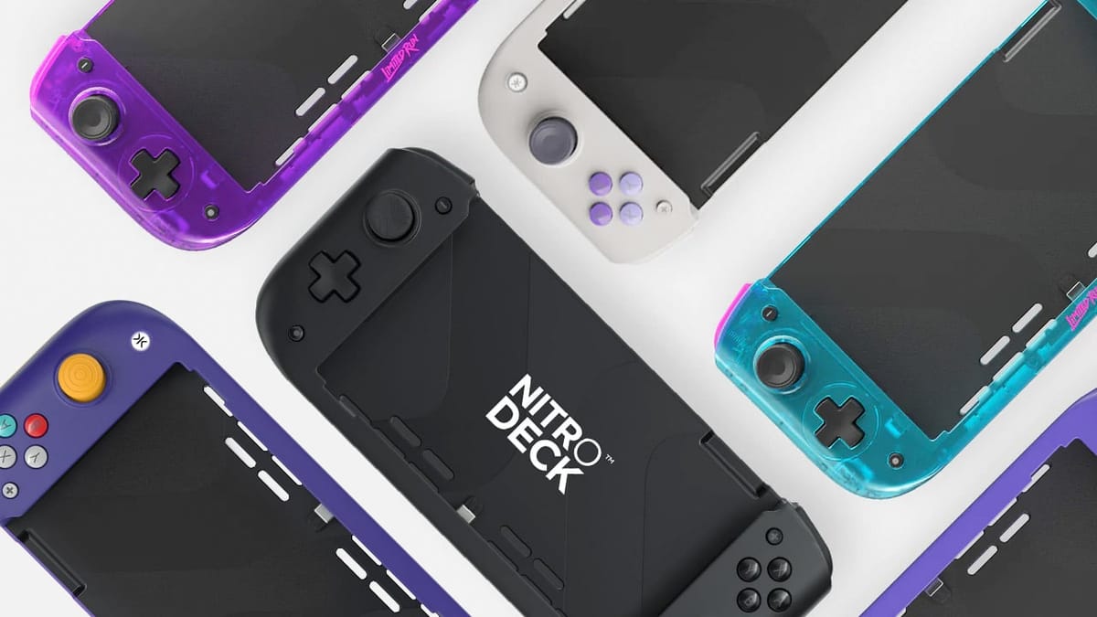 Nitro Deck Is The Ultimate Handheld Accessory For Your Switch