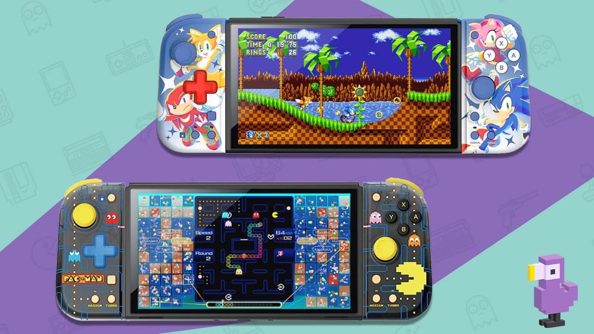 HORI Reveals New Sonic & PAC-MAN Themed “Split Pad Compact” Controllers