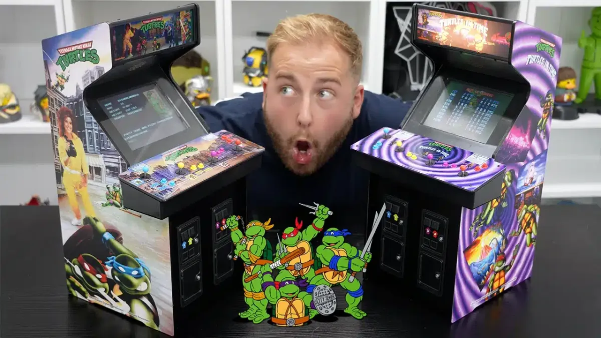 EXCLUSIVE: First Look At TMNT Quarter Scale Arcade Machines