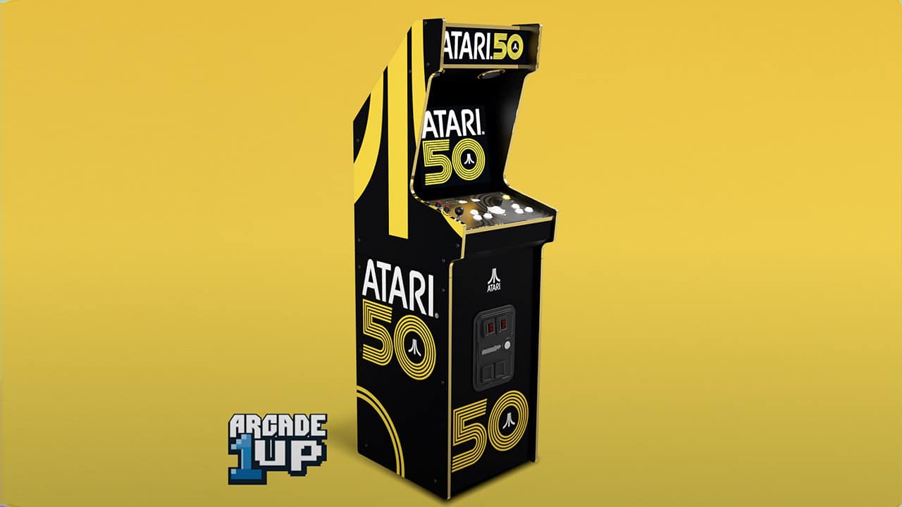 Atari Reveals 50th Anniversary Arcade Cabinet Collab with Arcade1Up