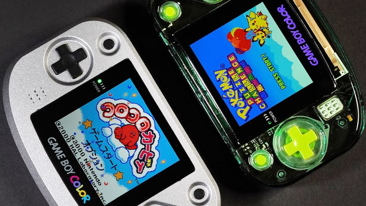 Frog Boy Color Leaps Onto The Game Boy Modding Scene With A Splash