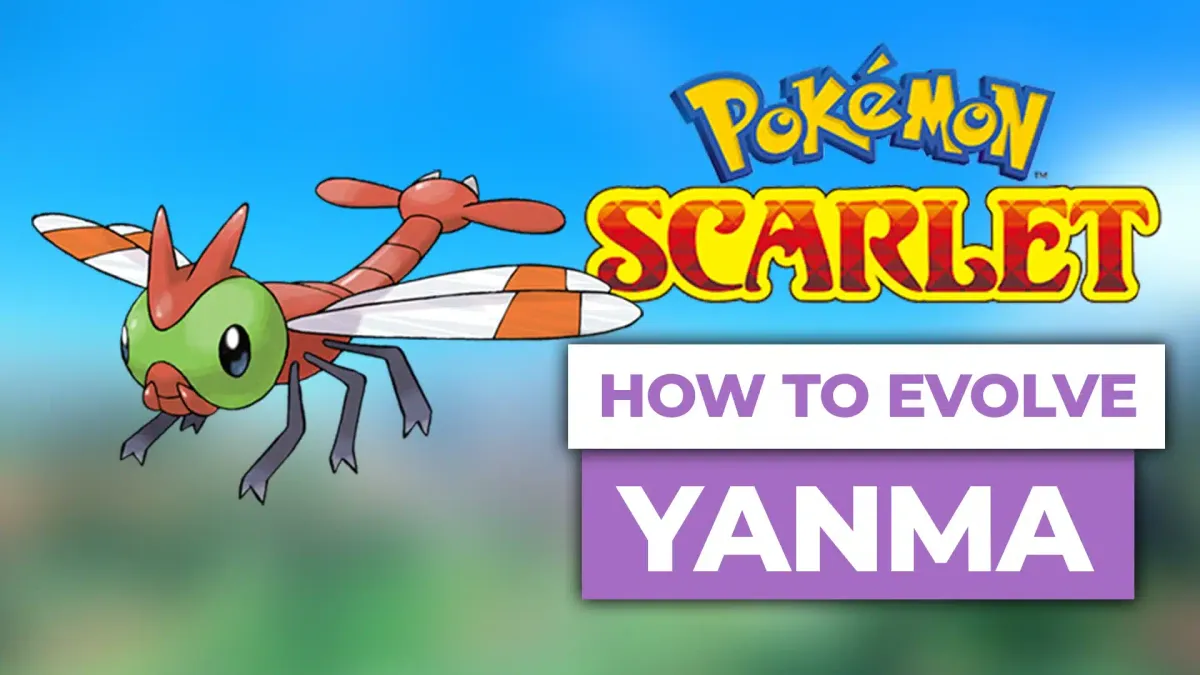 How to Evolve Yanma in Pokemon Scarlet & Violet The Teal Mask