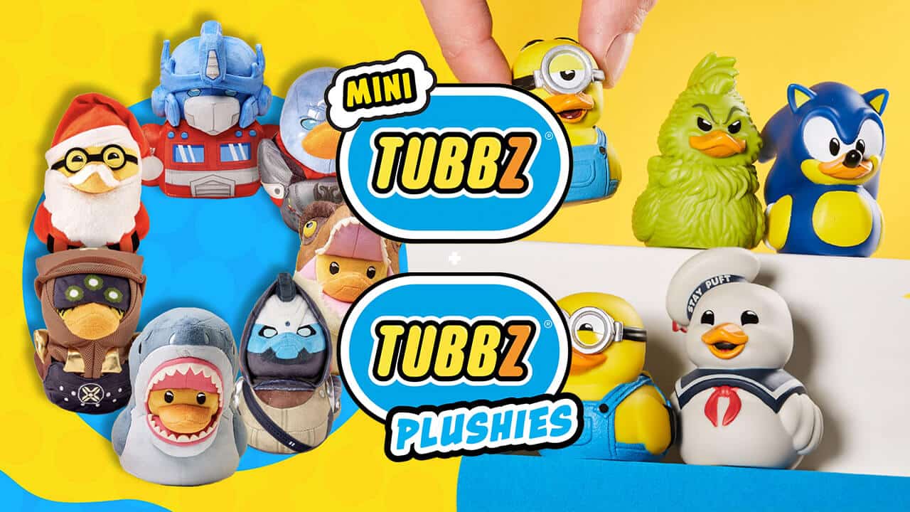 Numskull Drop New Mini TUBBZ and TUBBZ Plushies
