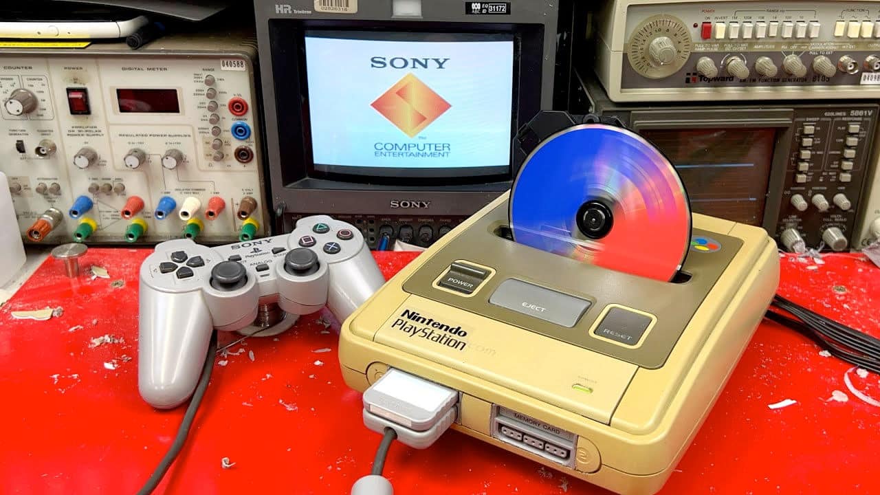 Creative Modder Builds the Fabled Nintendo Playstation by Sony