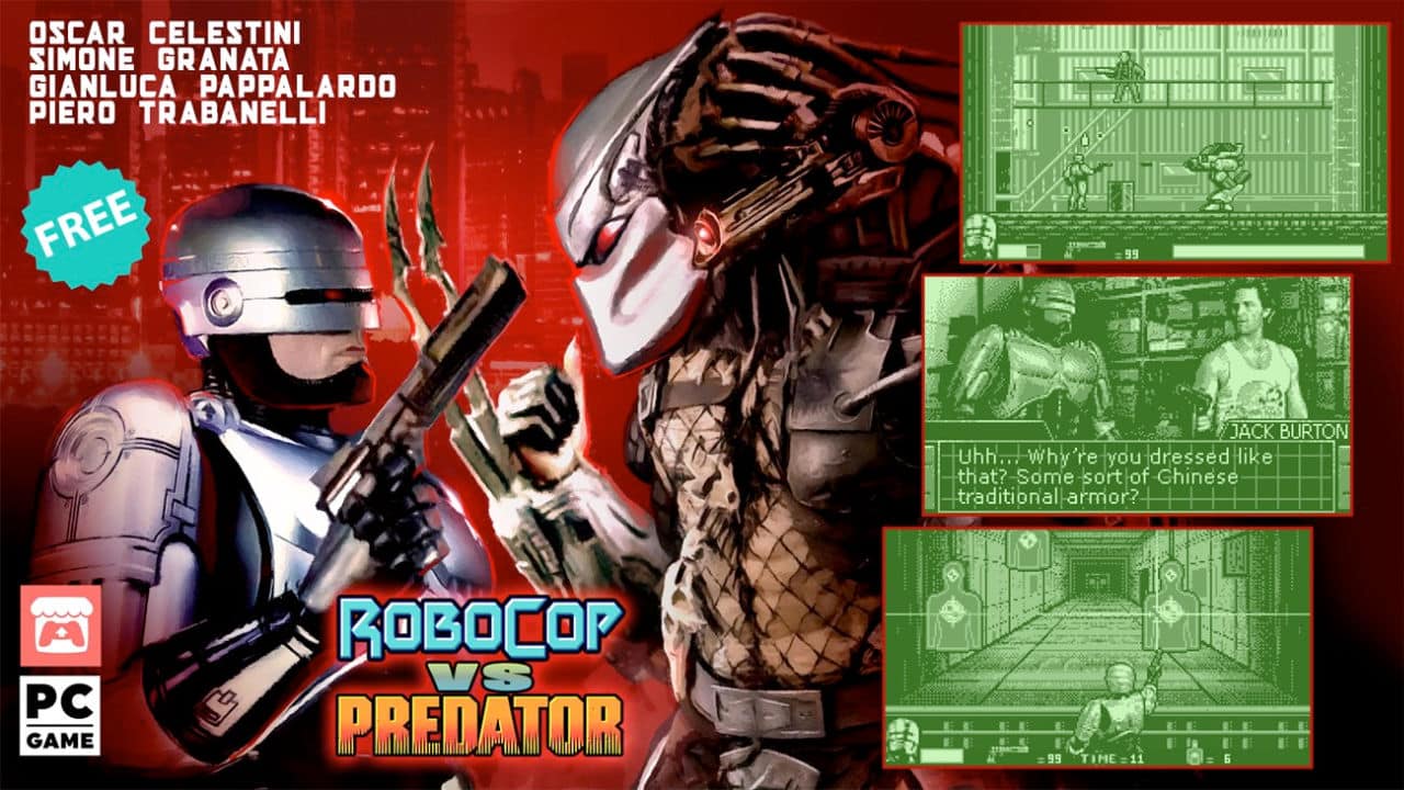 Robocop Vs Predator Is A New Game Boy Style Fan Game