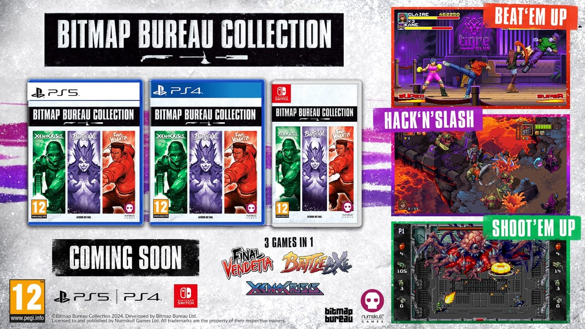 Numskull Games & Bitmap Bureau Team Up To Bring Three Cult Classics To Consoles