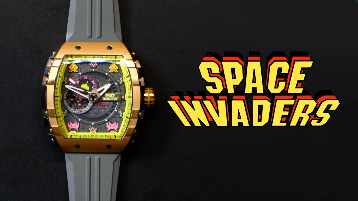 Hands On With Nubeo's Limited Edition Luxury Space Invaders Timepiece