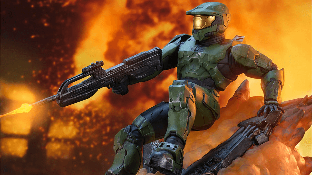 New Master Chief Statue Jumps Into Action For 20th Anniversary Of Halo 2