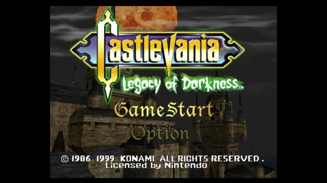 A New Konami Code For Castlevania: Legacy Of Darkness Has Been ...