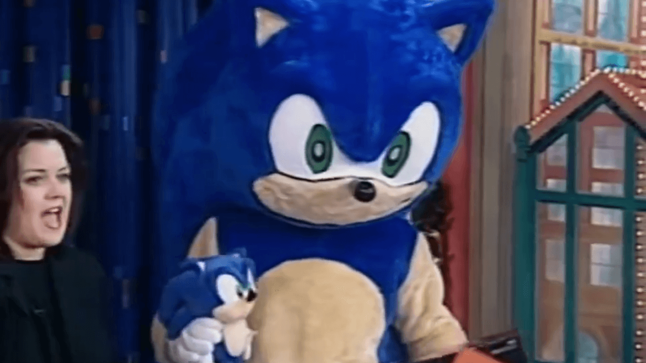 Rare Footage Of Sonic's 1999 Rosie O'Donnell Show Found And Preserved