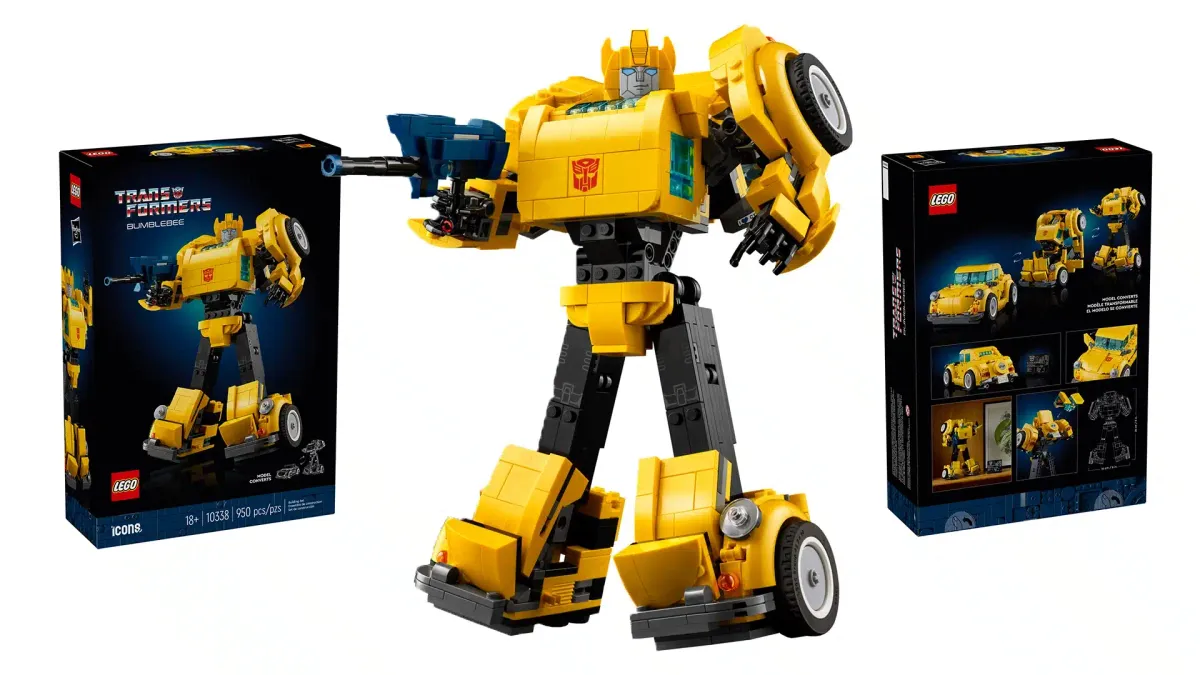 LEGO Reveals All New Bumble Bee Set & Yes, It Transforms