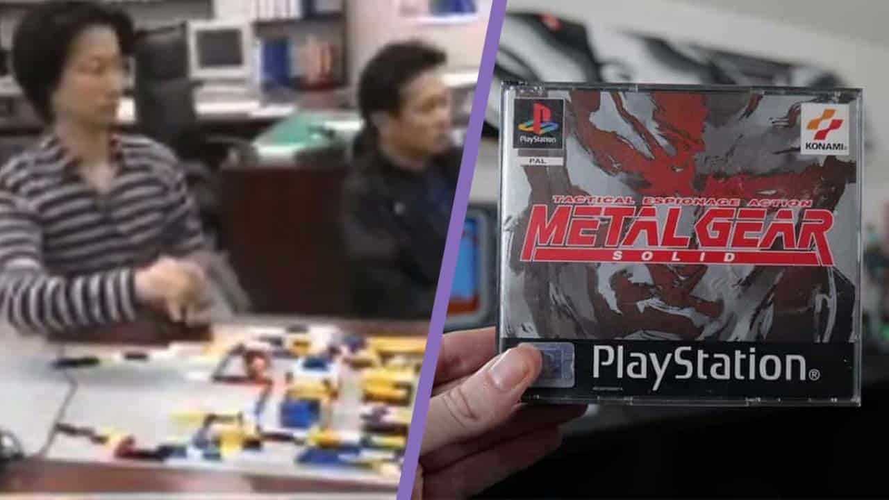 Watch Hideo Kojima Use LEGO To Create Metal Gear Solid