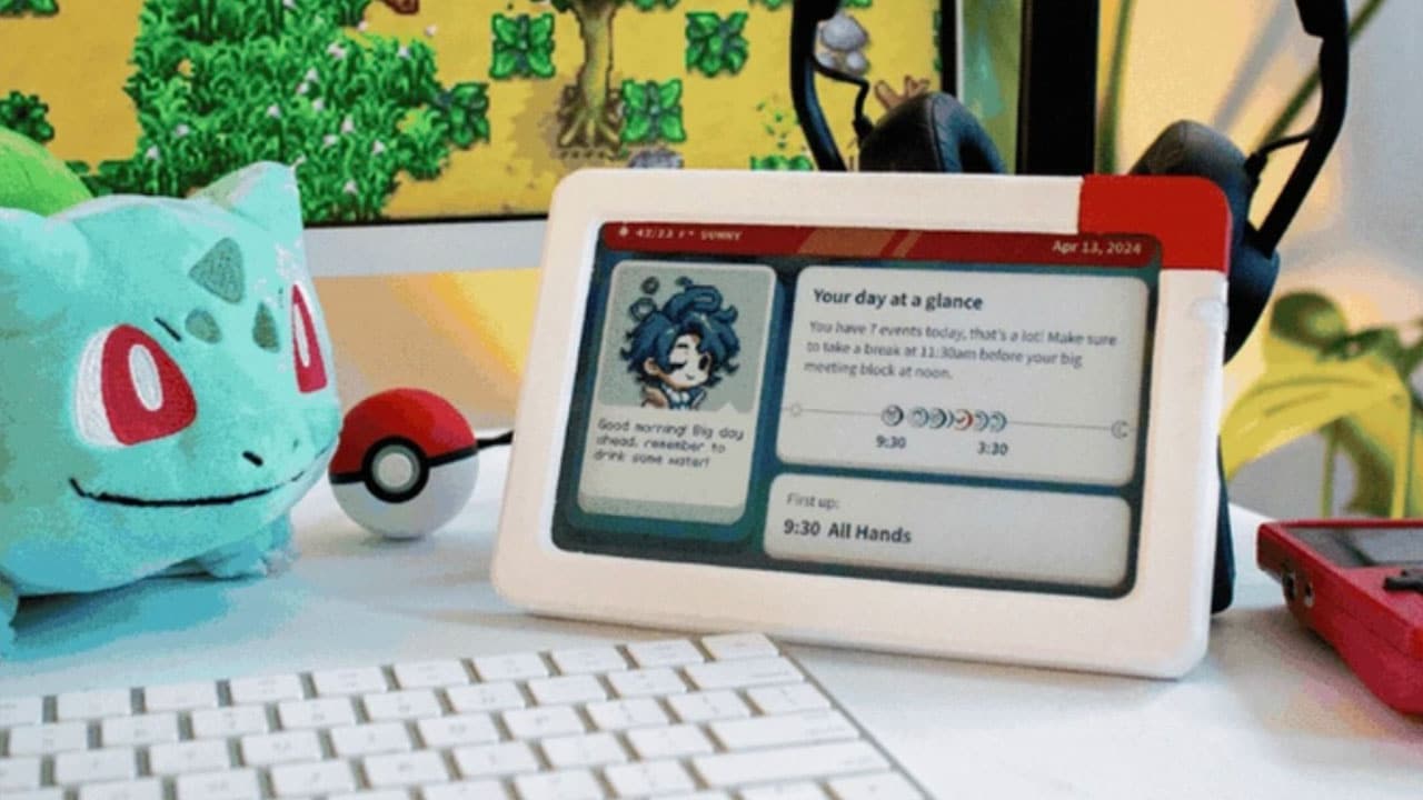 Inku Is A Retro-inspired ePaper Calendar That Feels Like Your Personal ...