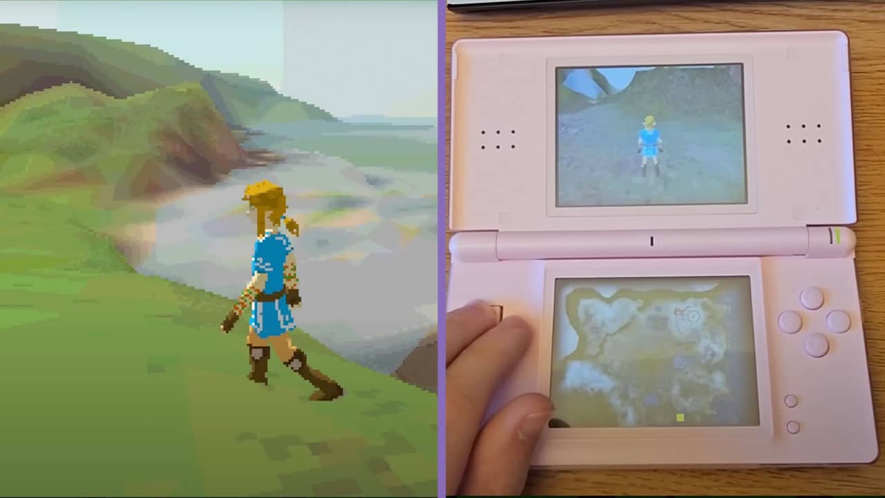 Breath Of The Wild DS Demake Discovered By AliExpress Customer