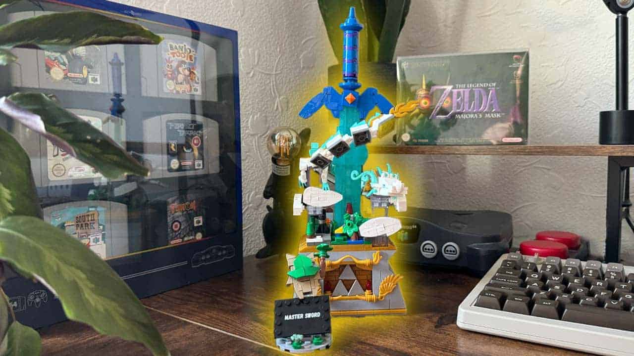 I Still Have This Master Sword Building Set On Show, & Now It's On Sale ...