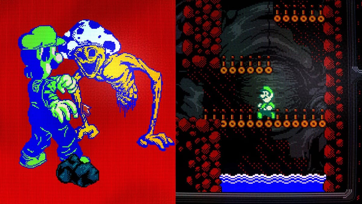 Luigi Takes The Starring Role In Fan-made Mario Horror Game Crucis Mortem