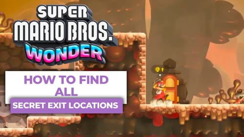 All Super Mario Bros Wonder Secret Exit Locations