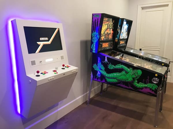 Polycade Is A Wall Mounted Arcade Cabinet For Retro Gamers