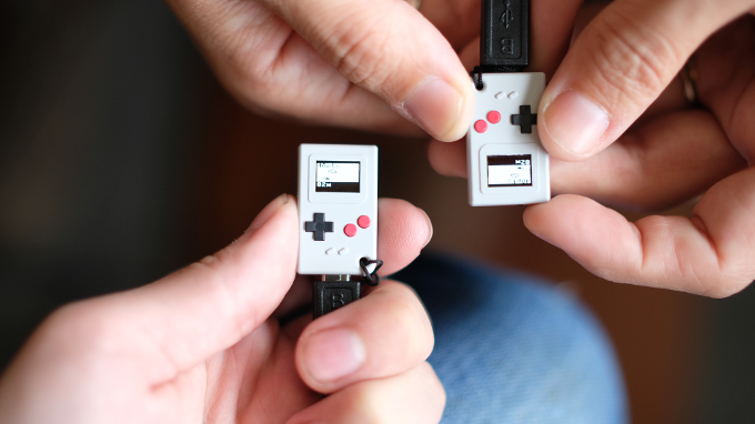 Meet The World's Smallest Games Console