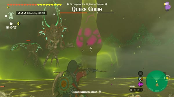 How To Beat Queen Gibdo (Lightning Temple) In Zelda Tears Of The Kingdom