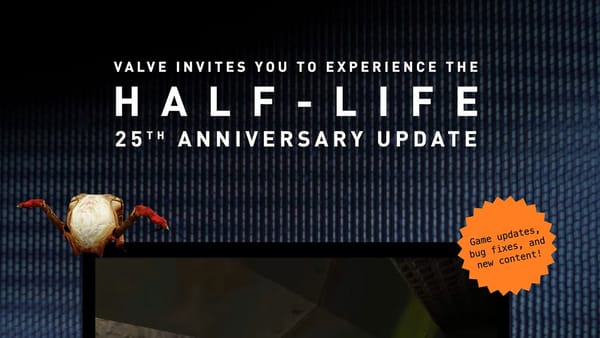 Half-Life Celebrates 25th Anniversary With Free Updates