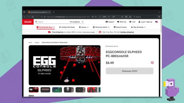 PC-88 Classic Vertical Shooter Silpheed Coming To Switch