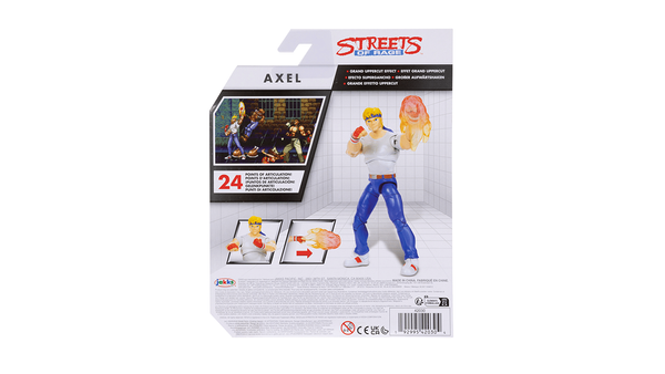 Streets Of Rage's Axel Stone Gets A New JAKKS Figure