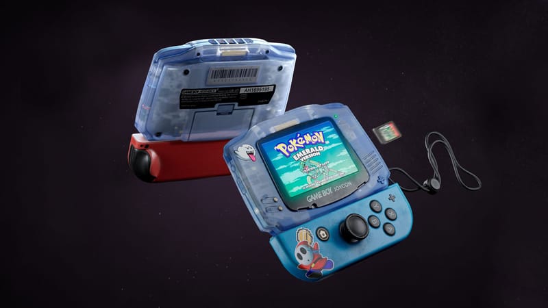 3D Artist Creates Stunning Game Boy Joy-con Handheld Concept