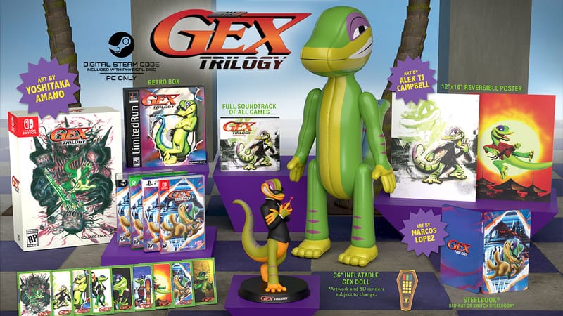 Gex Trilogy Physical Pre-Order Dates & Bundles Announced