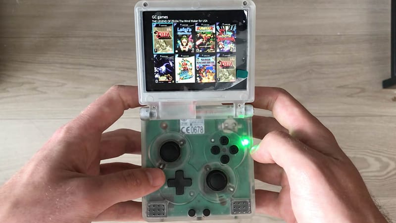 Modder Creates "WiiSP" A Gameboy Advance Nintendo Wii Hybrid