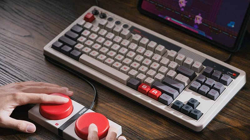 8BitDo Reveals New Retro Themed Mechanical Keyboards