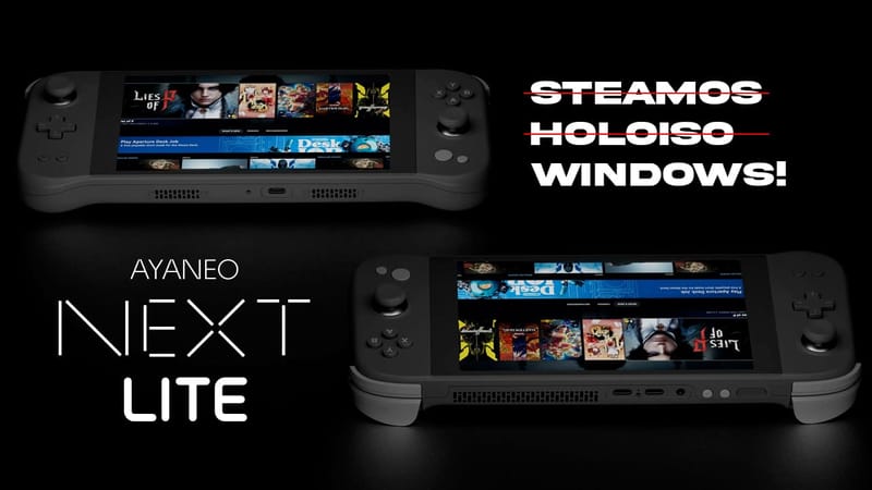 AYANEO Next Lite OS Takes One Step Forward, Two Steps Back