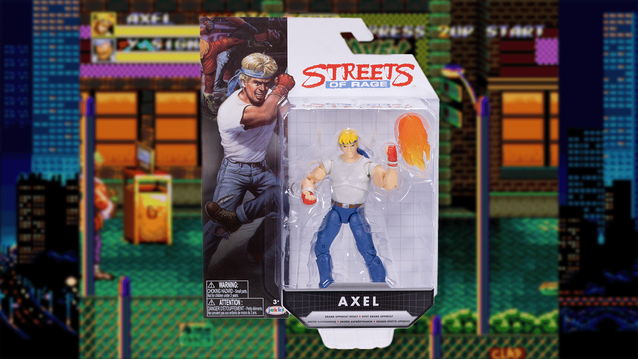 Streets Of Rage's Axel Stone Gets A New JAKKS Figure