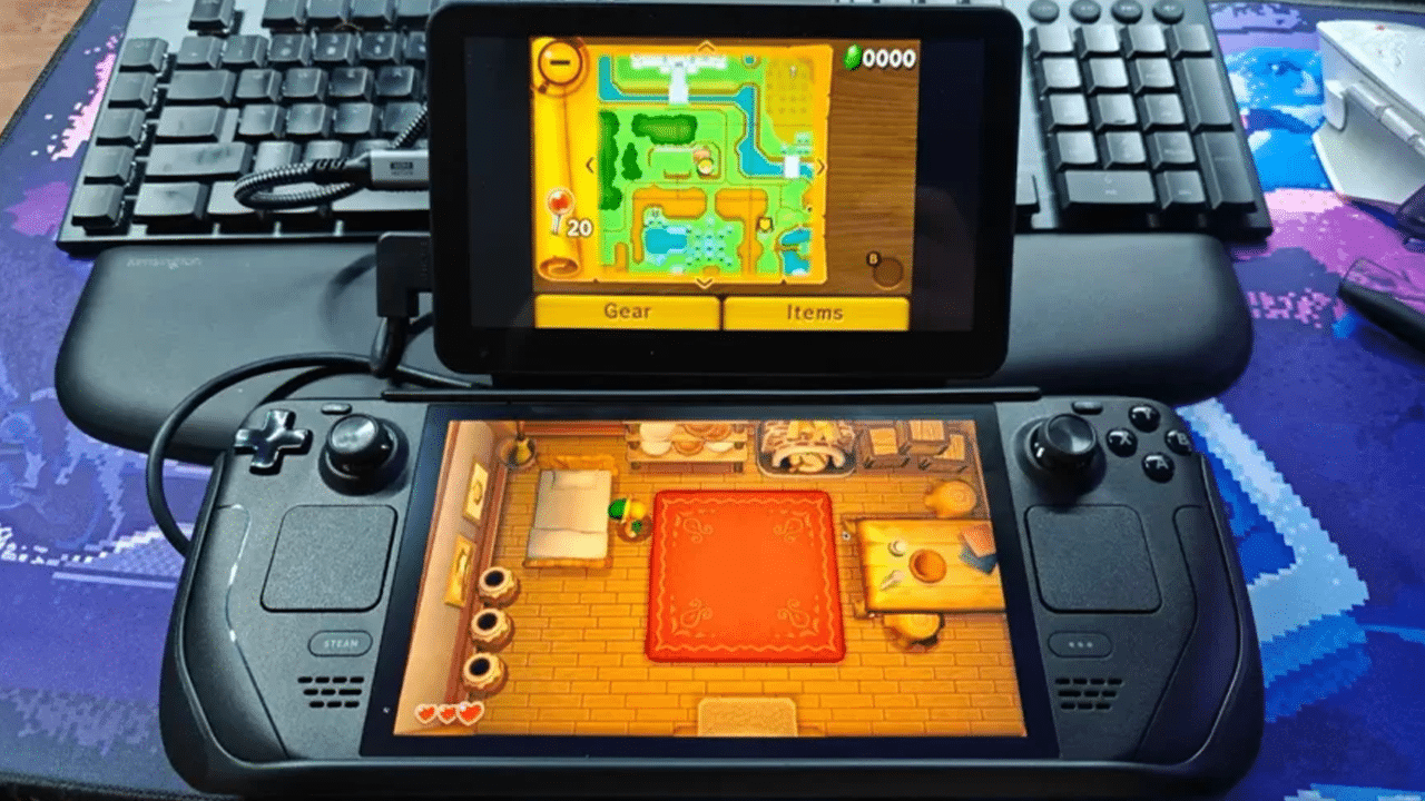 Steam Deck Mods Turn Valve's Handheld Into Huge Nintendo 3DS