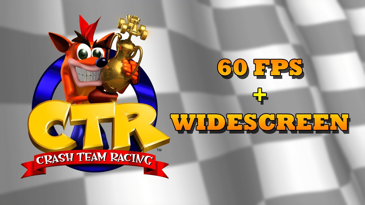 PS1 Classic Crash Team Racing Now Has A 60FPS Widescreen Mode